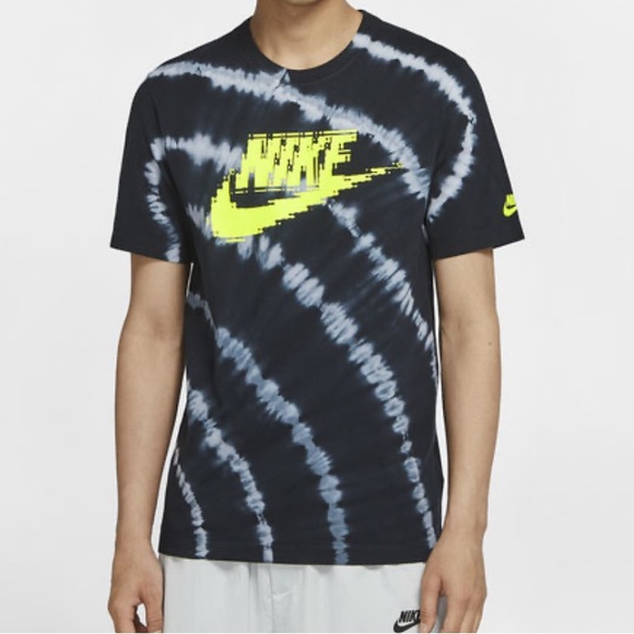 Nike | Shirts | The Nike Tee Tie Dye Digital Splat Logo Shirt | Poshmark
